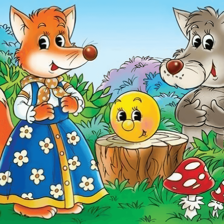 Колобок | Народні казки для дітей онлайн